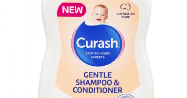 Curash gentle shampoo & conditioner 400ml 婴儿洗发水&护发素二合一 400ml【保质期2027/01】