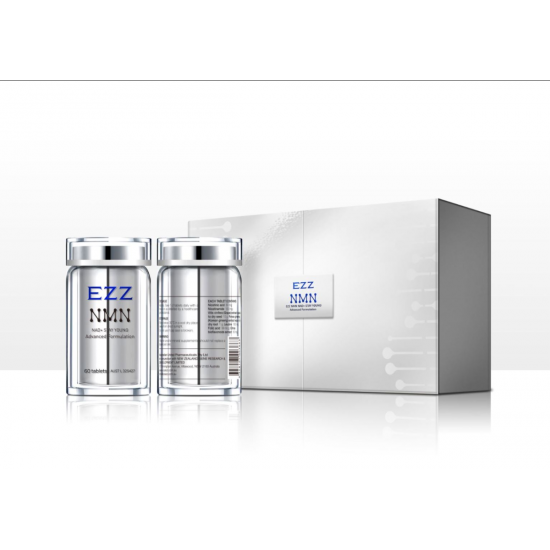 EZZ NMN NAD+ STAY YOUNG 基因能量片 60t*2瓶 【保质期2023/07】