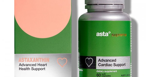 asta supreme advanced heart health support 60s 虾青素超级护心胶囊 60粒