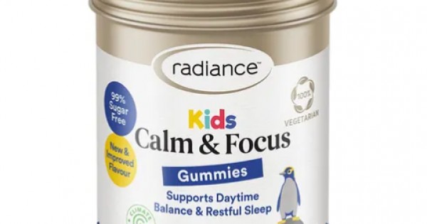 Radiance Kids Calm & Focus Mixed Berry 45 gummies 儿童镇静与专注软糖 45 粒【保质期 ...